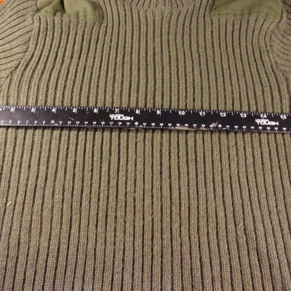 Sz40 Us Marine Corps Usmc Green Knit Sweater Service … - Gem